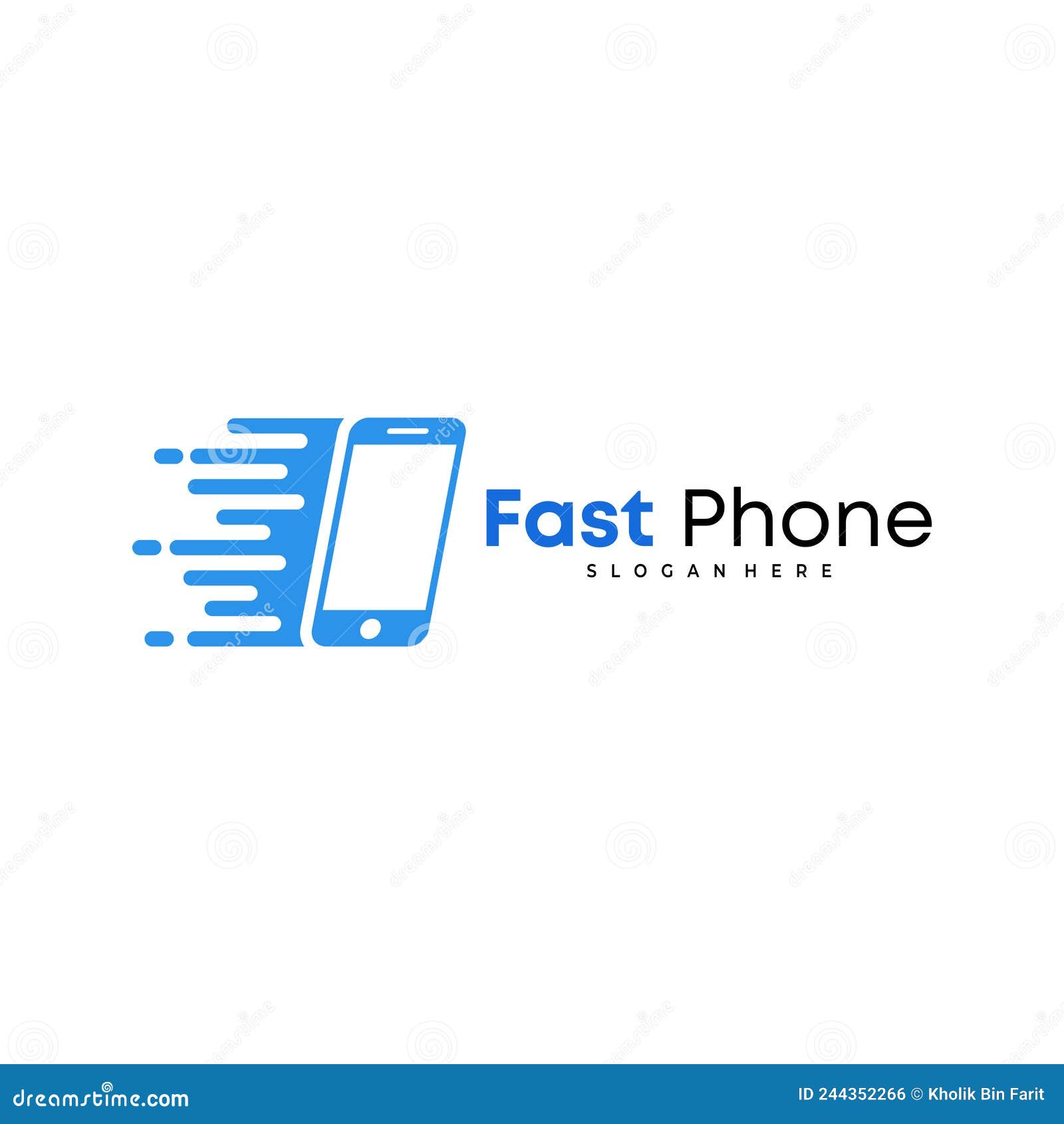 Phone Logo Vector Design Template Stock Vector - Illustration of honed ...
