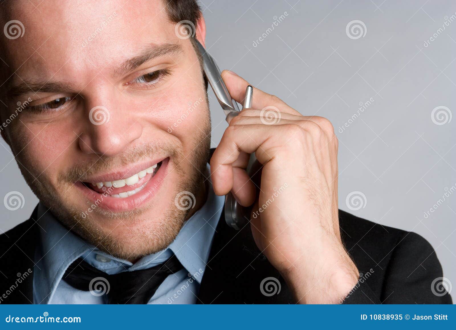 Phone Man stock image. Image of hand, business, closeup - 10838935