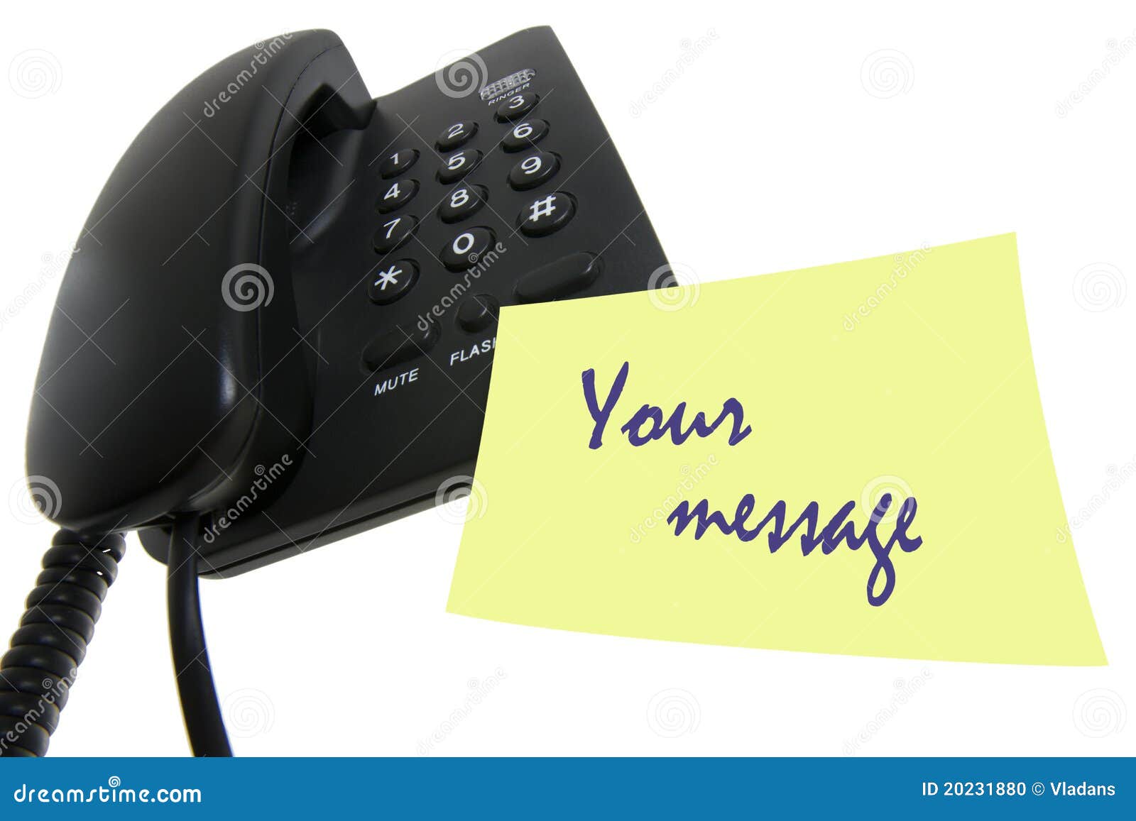 Phone and message stock photo. Image of office, cable - 20231880