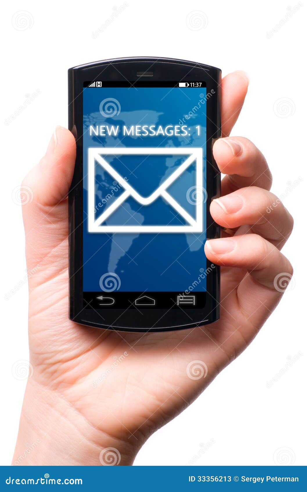 Phone message stock image. Image of messaging, business - 33356213