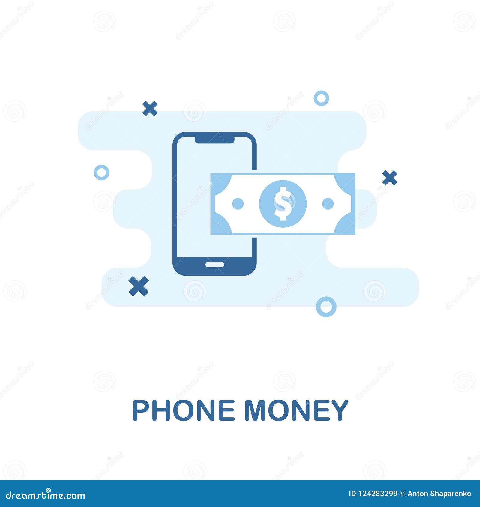 Phone Money Icon. Simple Element Illustration. Phone Money Pixel ...