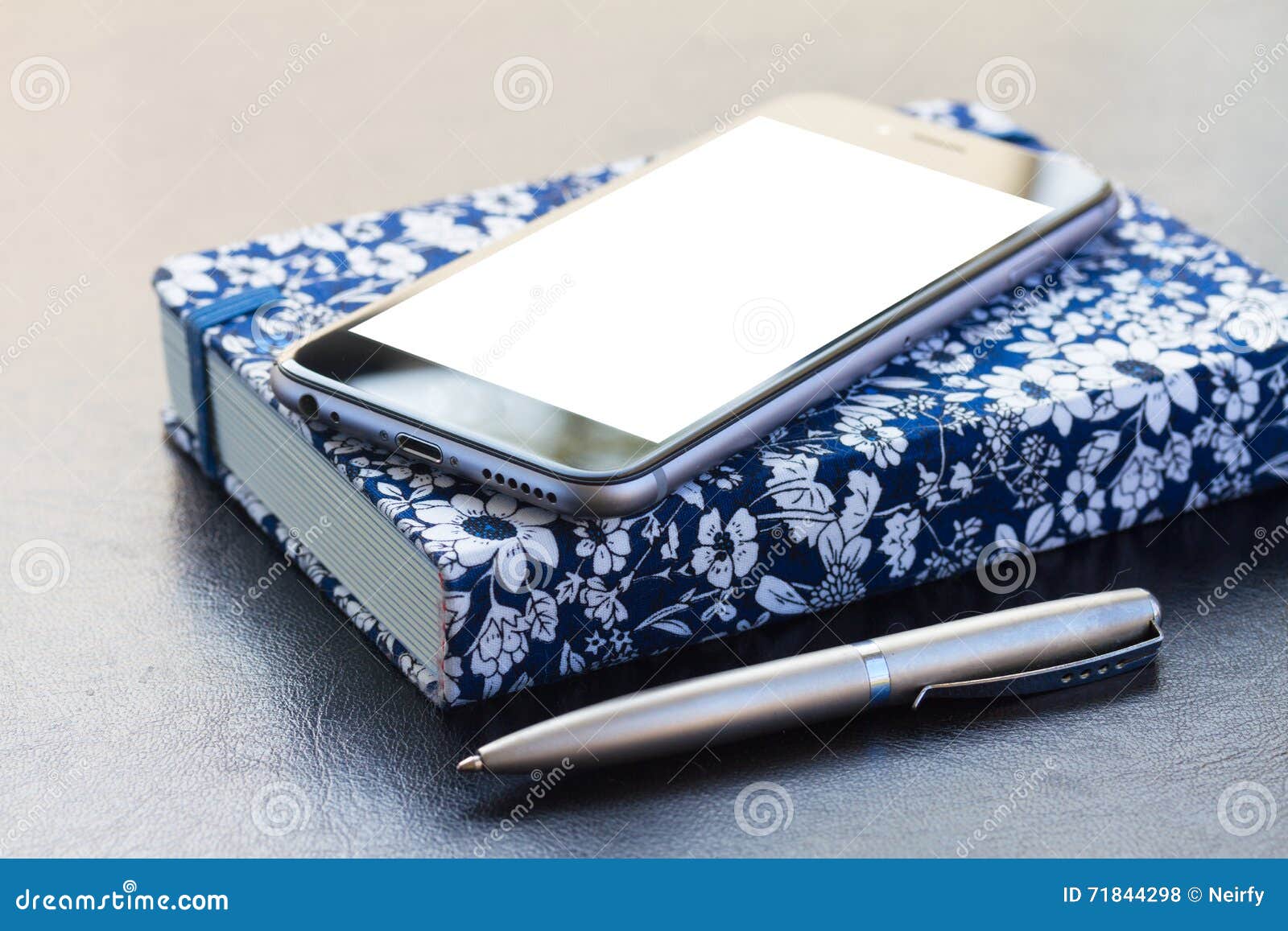 Phone and notebooks stock photo. Image of marketing, display - 71844298