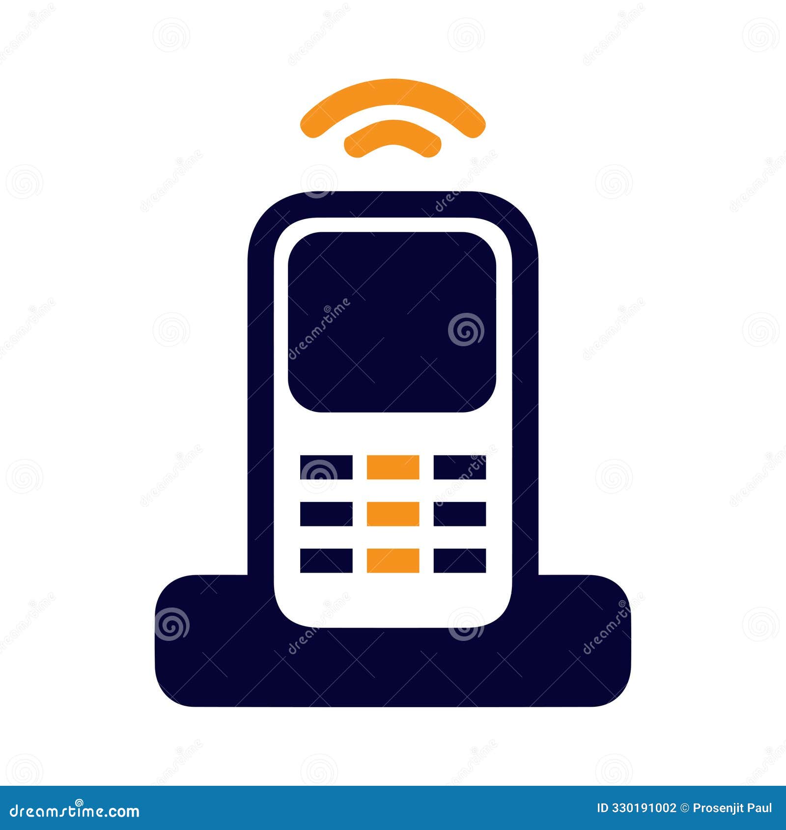 Phone, Old Phone, Office Phone, Desk Phone Icon Stock Vector ...