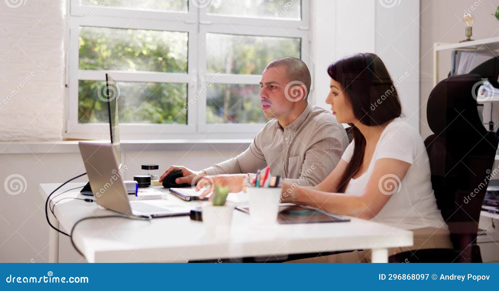 Phone Operator Center stock image. Image of center, class - 296868097