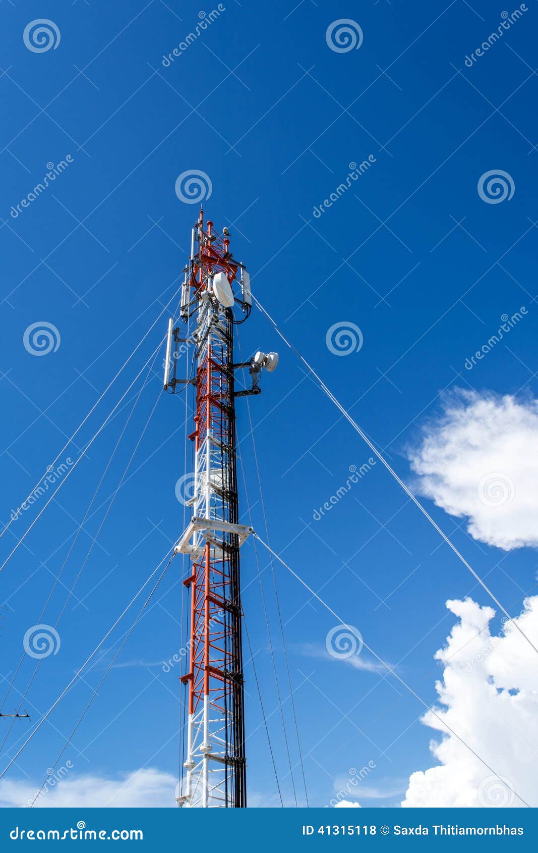 Phone Pole stock photo. Image of wireless, network, channel - 41315118