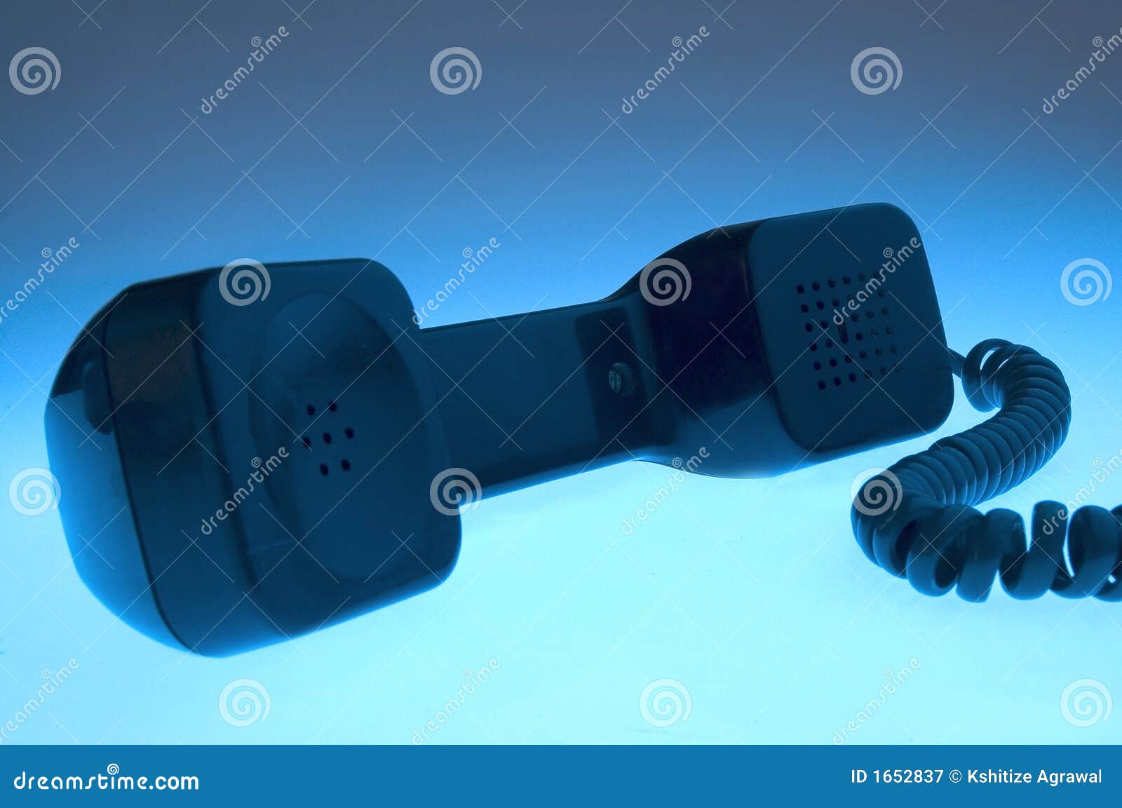 Phone receiver stock image. Image of contacts, callback - 1652837