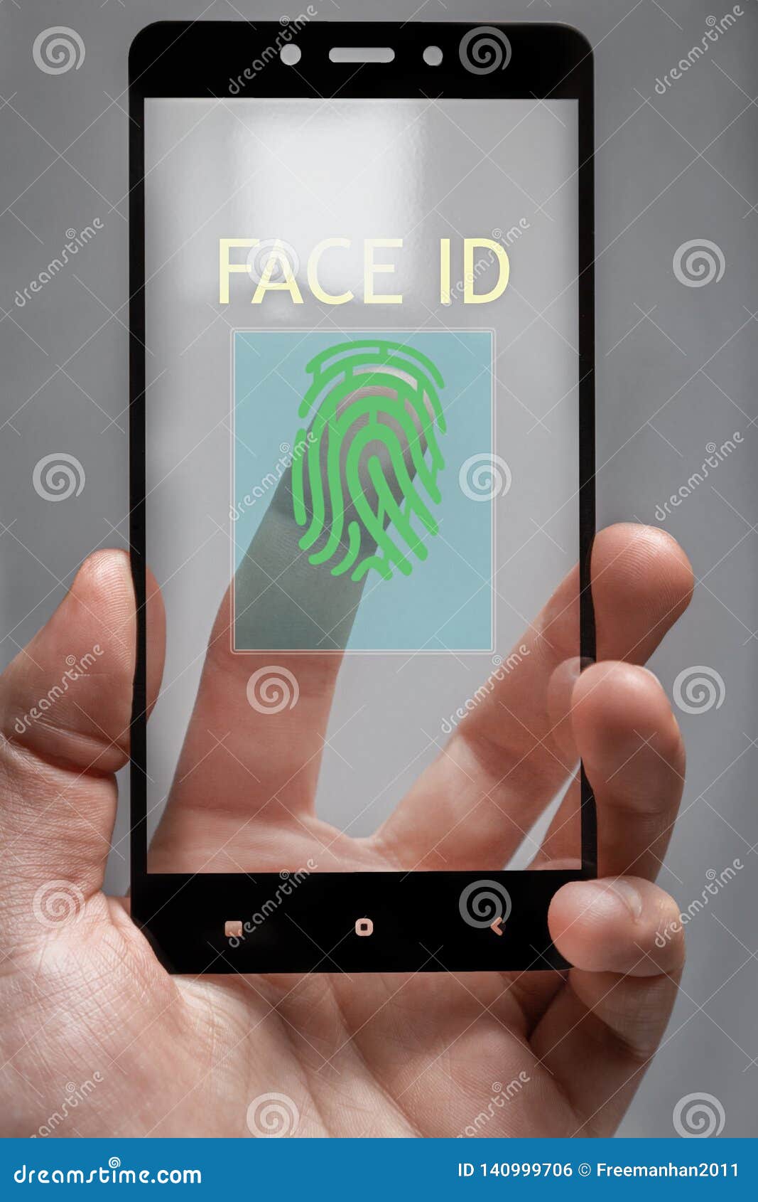 Authentication By Face Detection Recognition Concept And Biometric ...