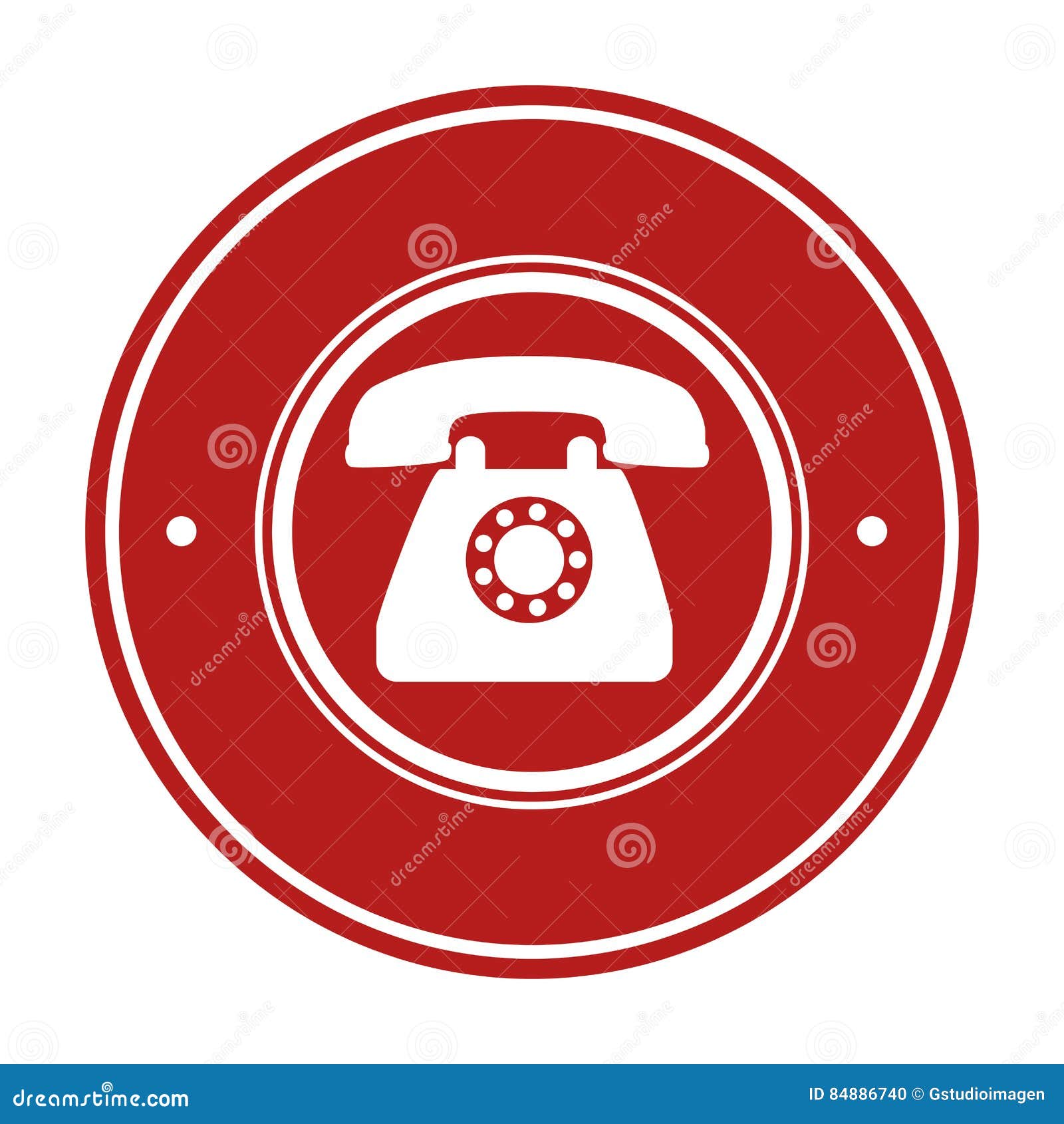 Phone service button icon stock illustration. Illustration of design ...