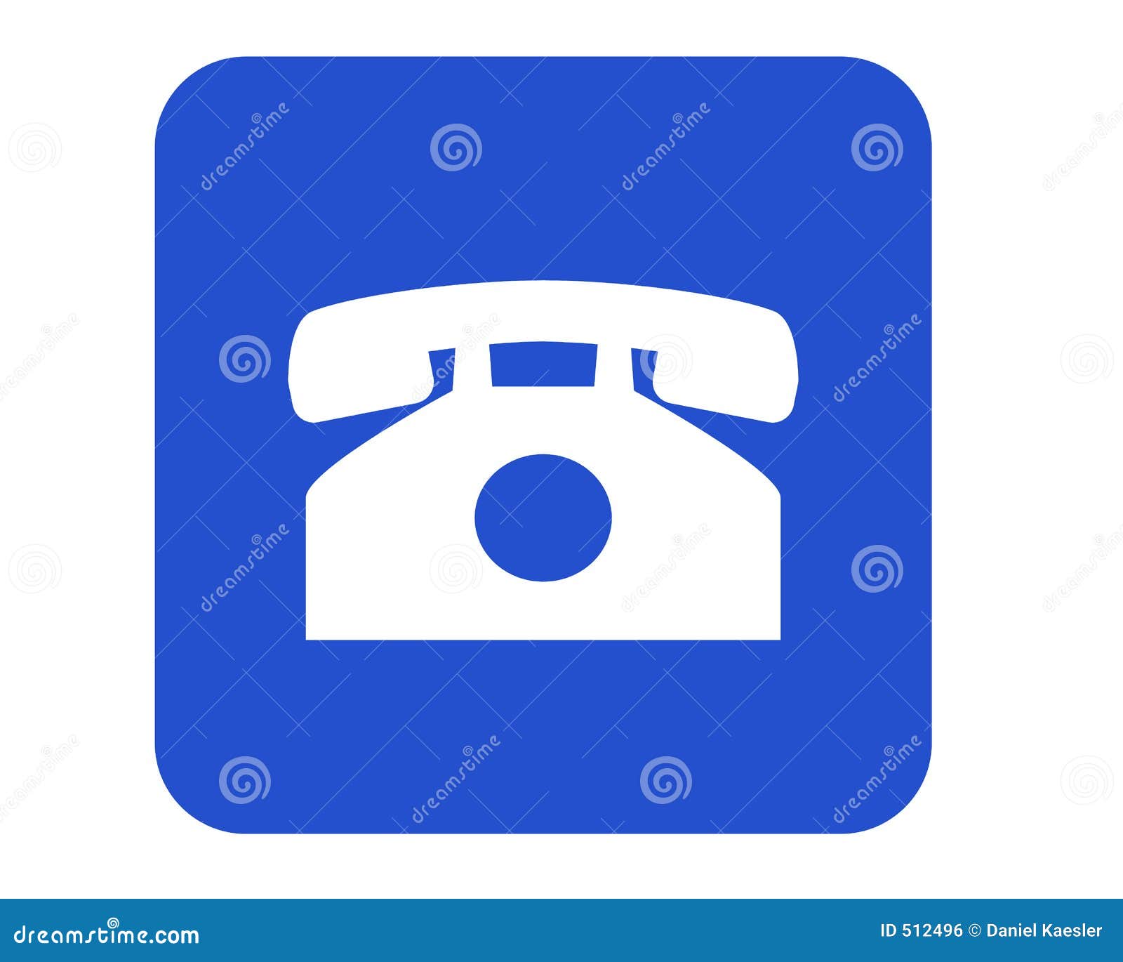 Phone sign stock illustration. Illustration of cell, emergency - 512496