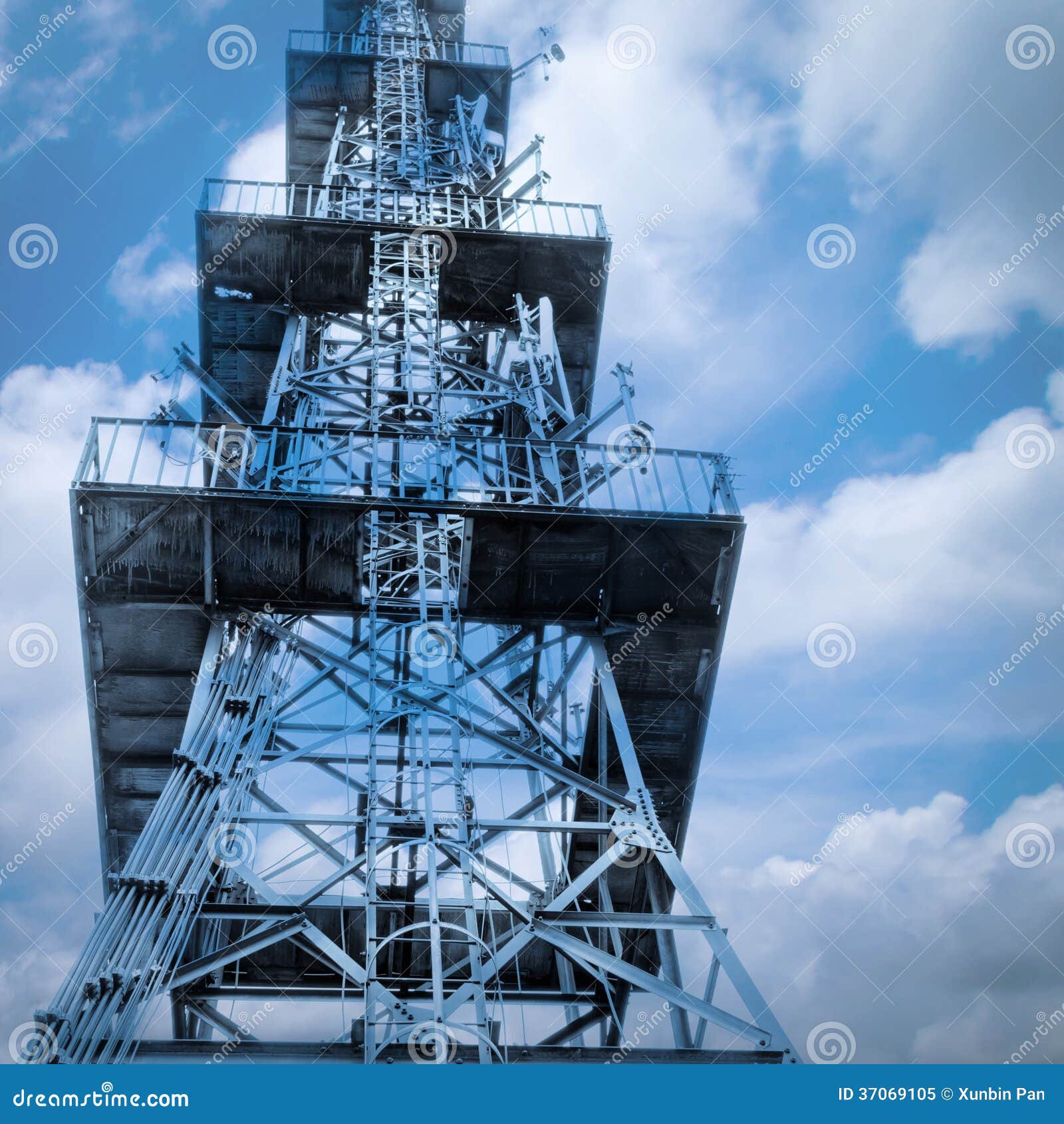 Signal Tower Stock Image | CartoonDealer.com #3826231