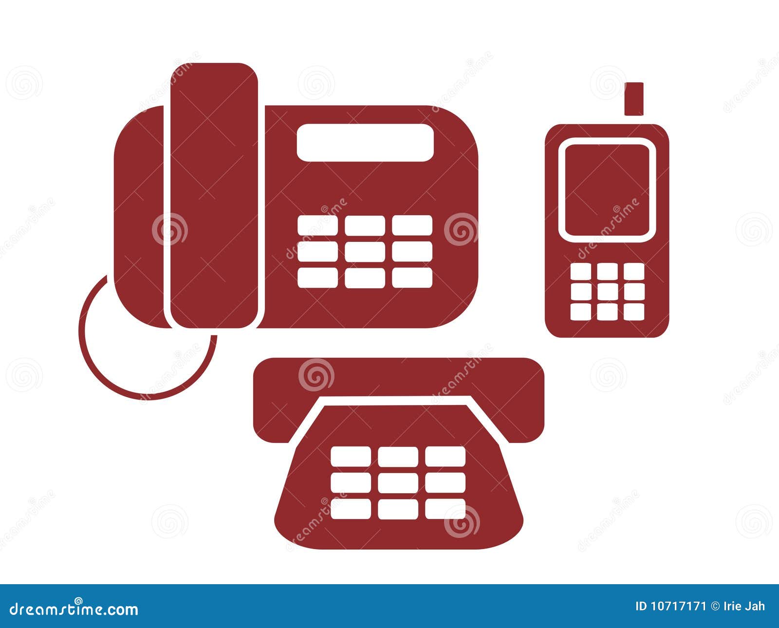 Phone signs stock illustration. Illustration of speak - 10717171