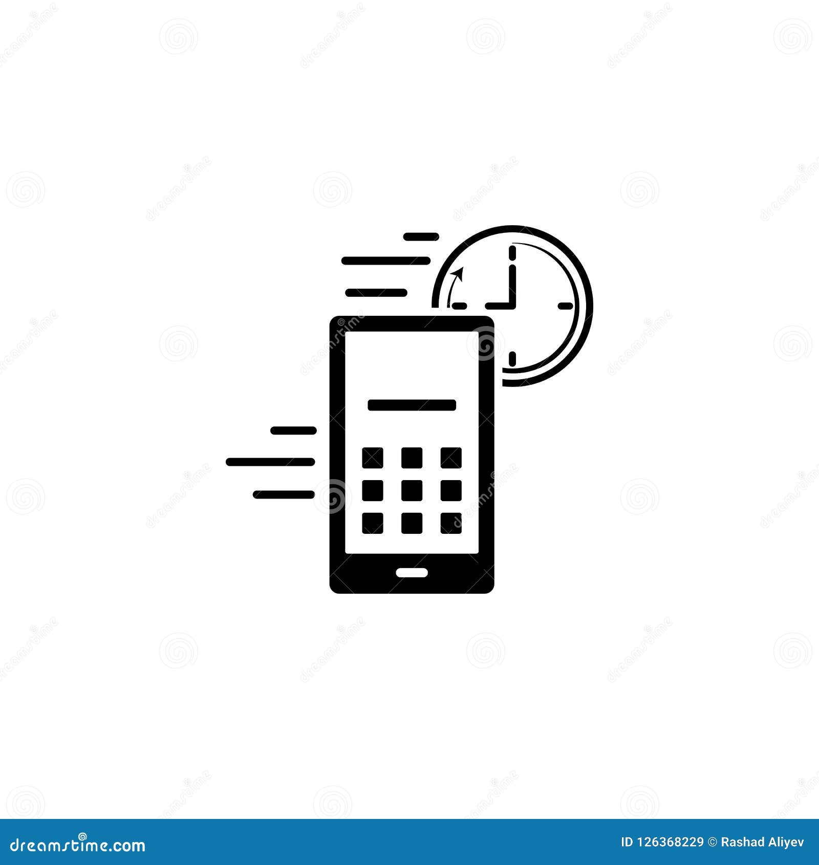 Phone Speed Icon. Element of Speed Icon for Mobile Concept and Web Apps ...