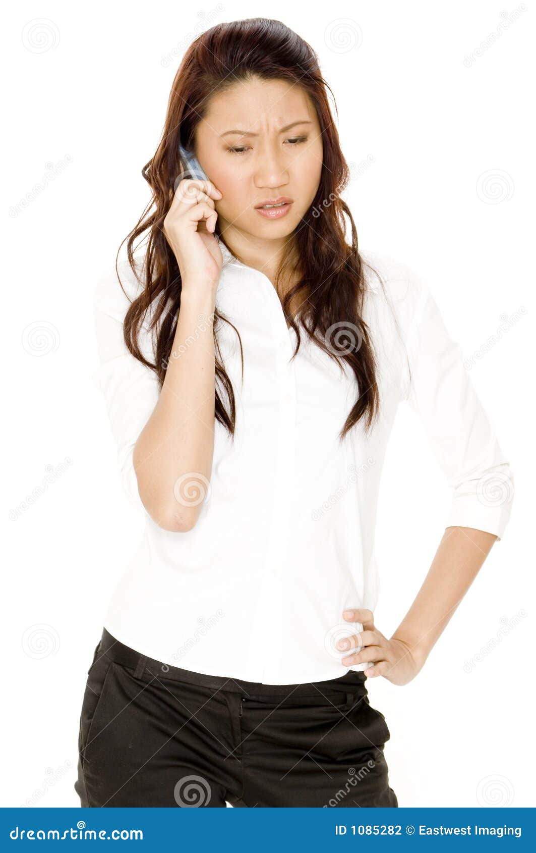 Phone Stress stock photo. Image of skinny, communication - 1085282