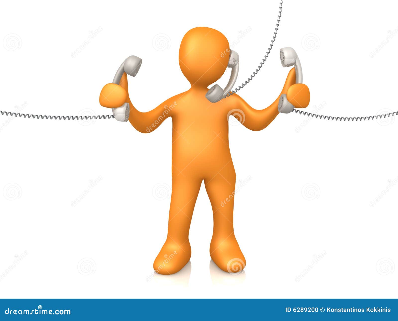 Phone Support stock illustration. Illustration of concept - 6289200