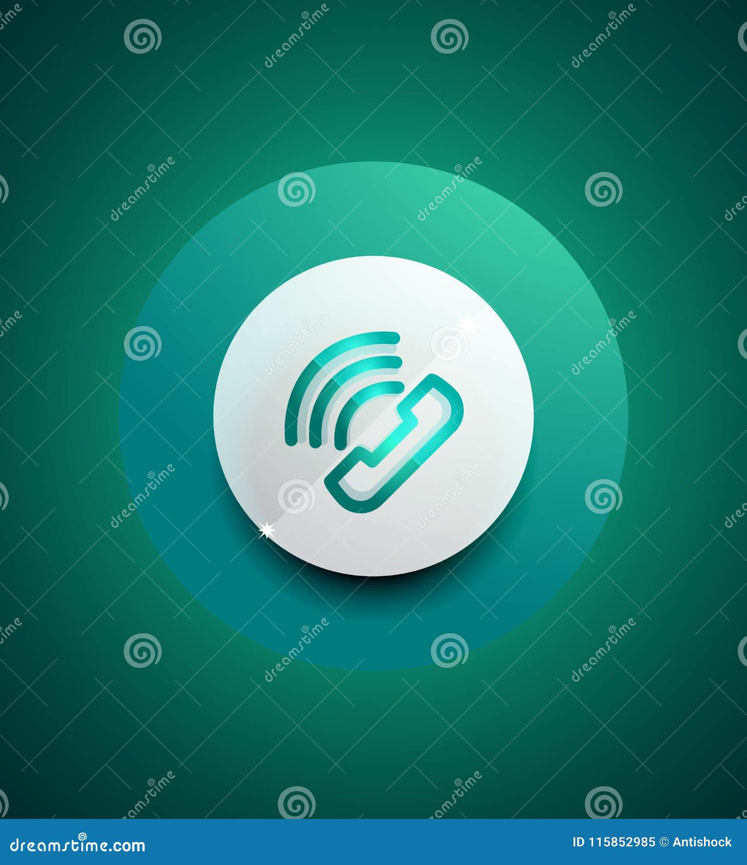 Phone Support Call Center Button Stock Vector - Illustration of hour ...