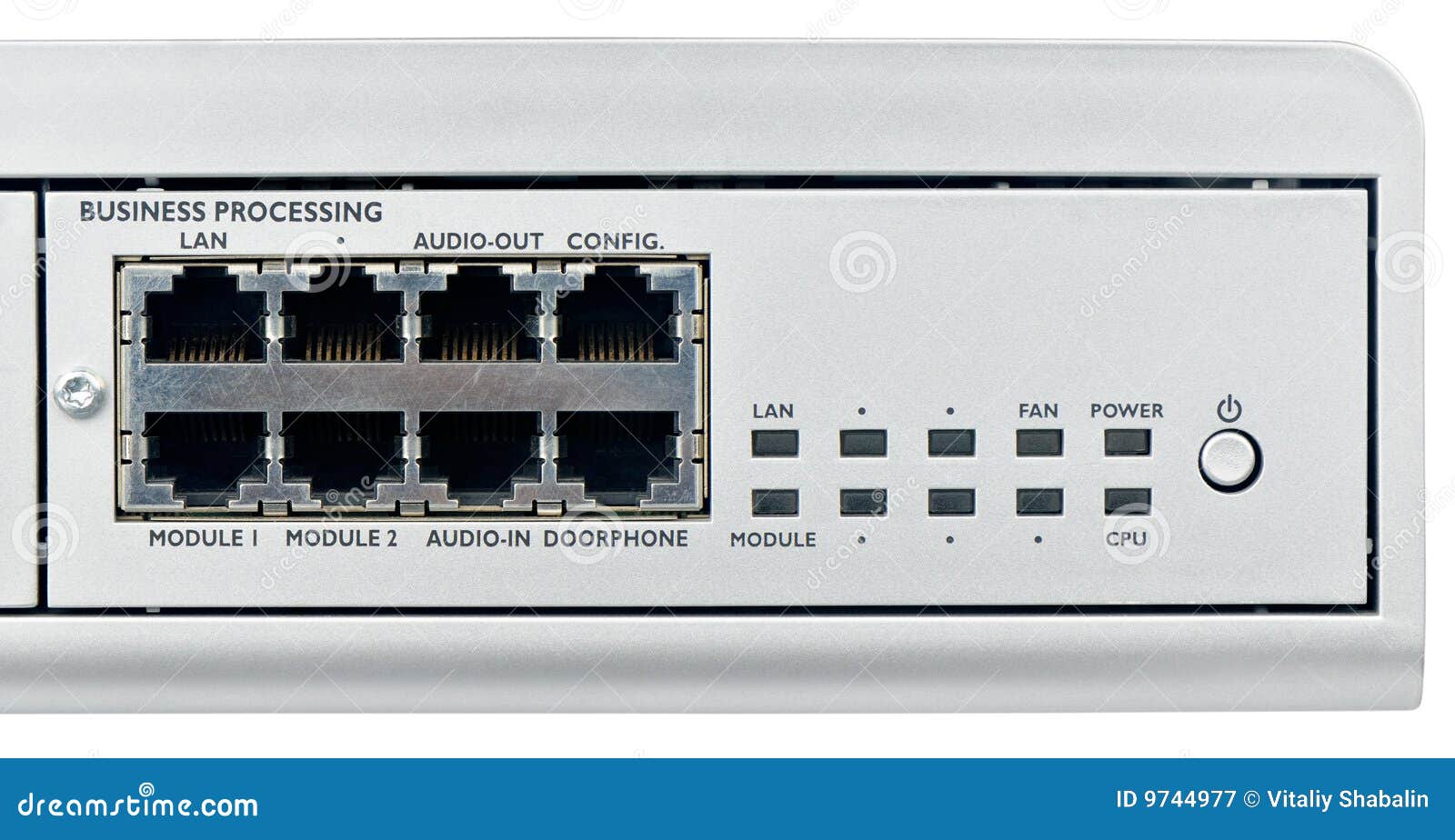 Phone switch cpu module stock image. Image of electronic - 9744977