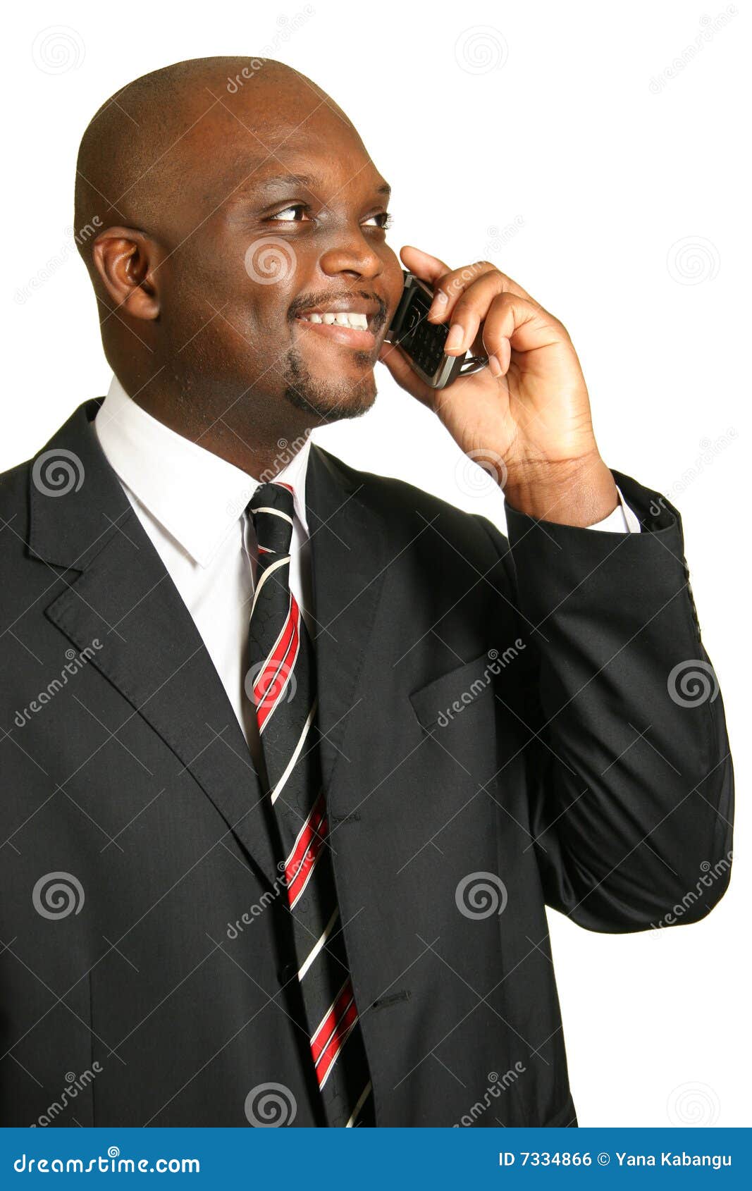 Phone talk. stock photo. Image of smiling, smile, vertical - 7334866