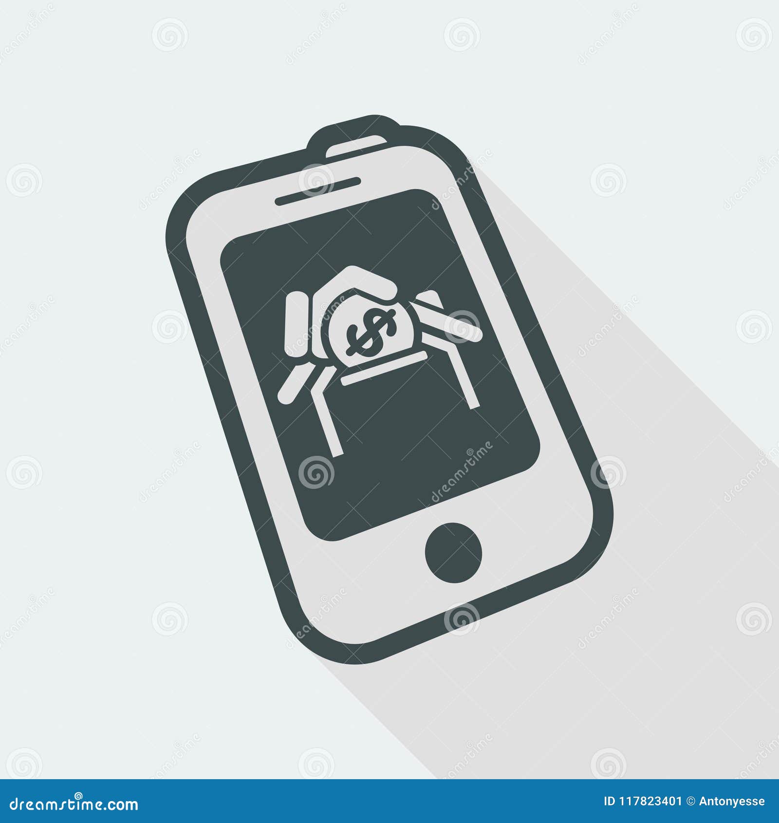 Phone tariff plan stock vector. Illustration of economy - 117823401