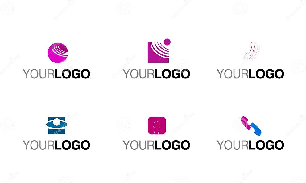 Phone Telecommunication Logo Stock Vector - Illustration of hardware ...