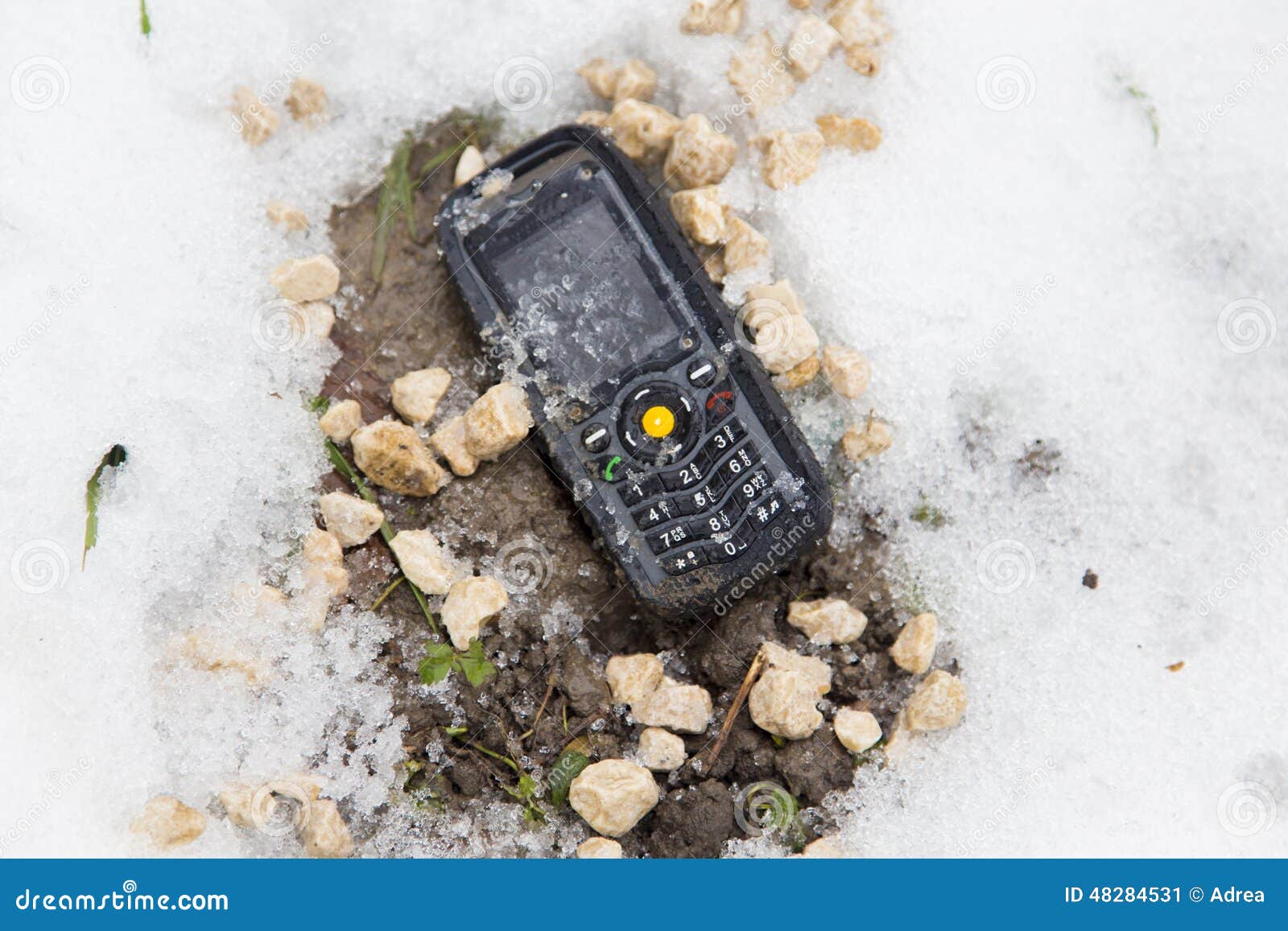 Testing a Rugged Mobile Phone Stock Image - Image of connect, handy ...
