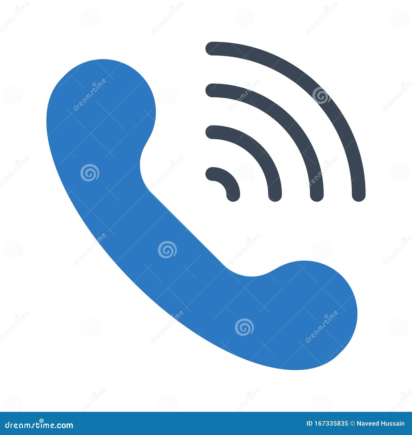 Phone Vector Glyph Color Icon Stock Illustration - Illustration of ...