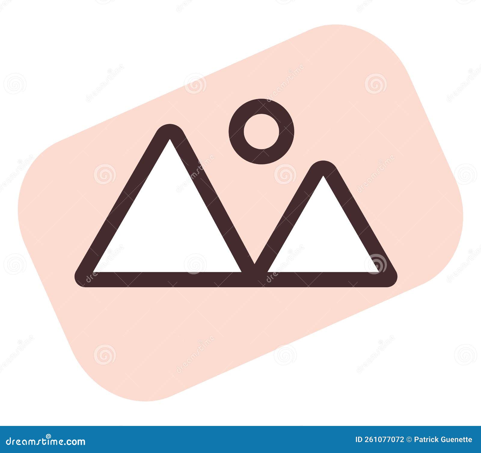 Phone wallpaper, icon stock vector. Illustration of white - 261077072