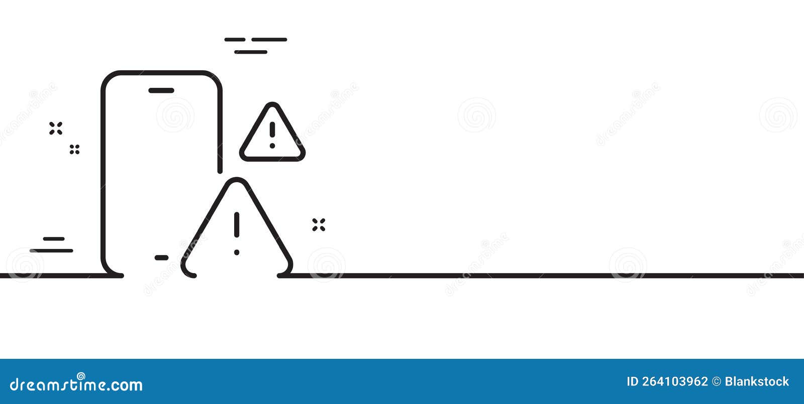 Warnings Line Icons. Risk Attention, Caution Sign And Exclamation Mark ... Warnings Line Icons. Risk Attention, Caution Sign And Exclamation Mark ...