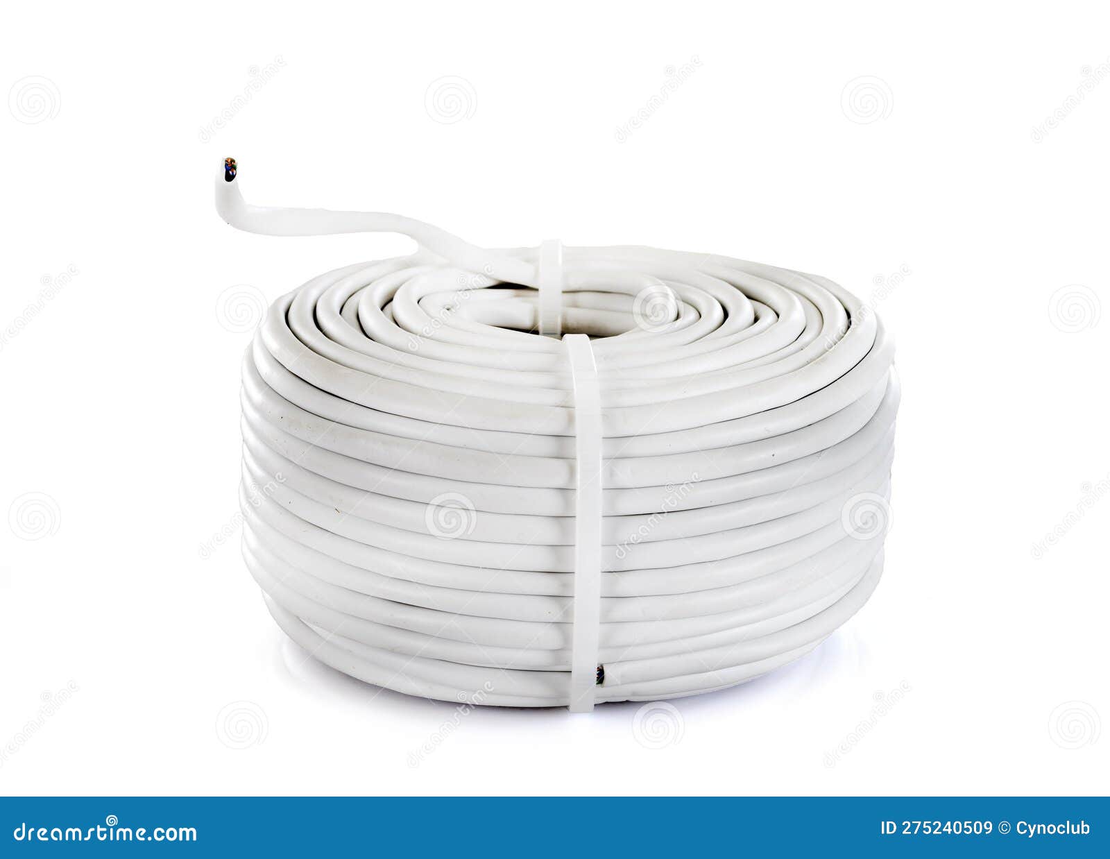 Phone wire in studio stock image. Image of cable, phone - 275240509