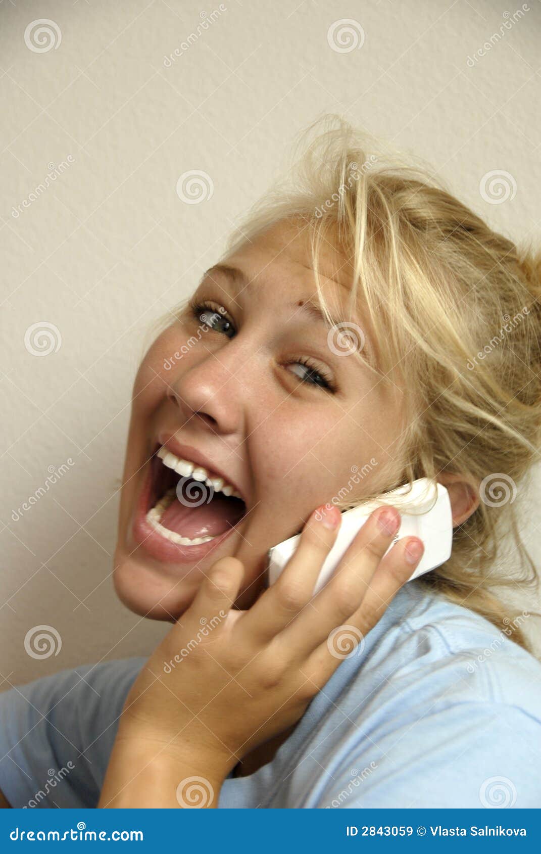 PhoneGirl stock image. Image of smile, phone, conversation - 2843059