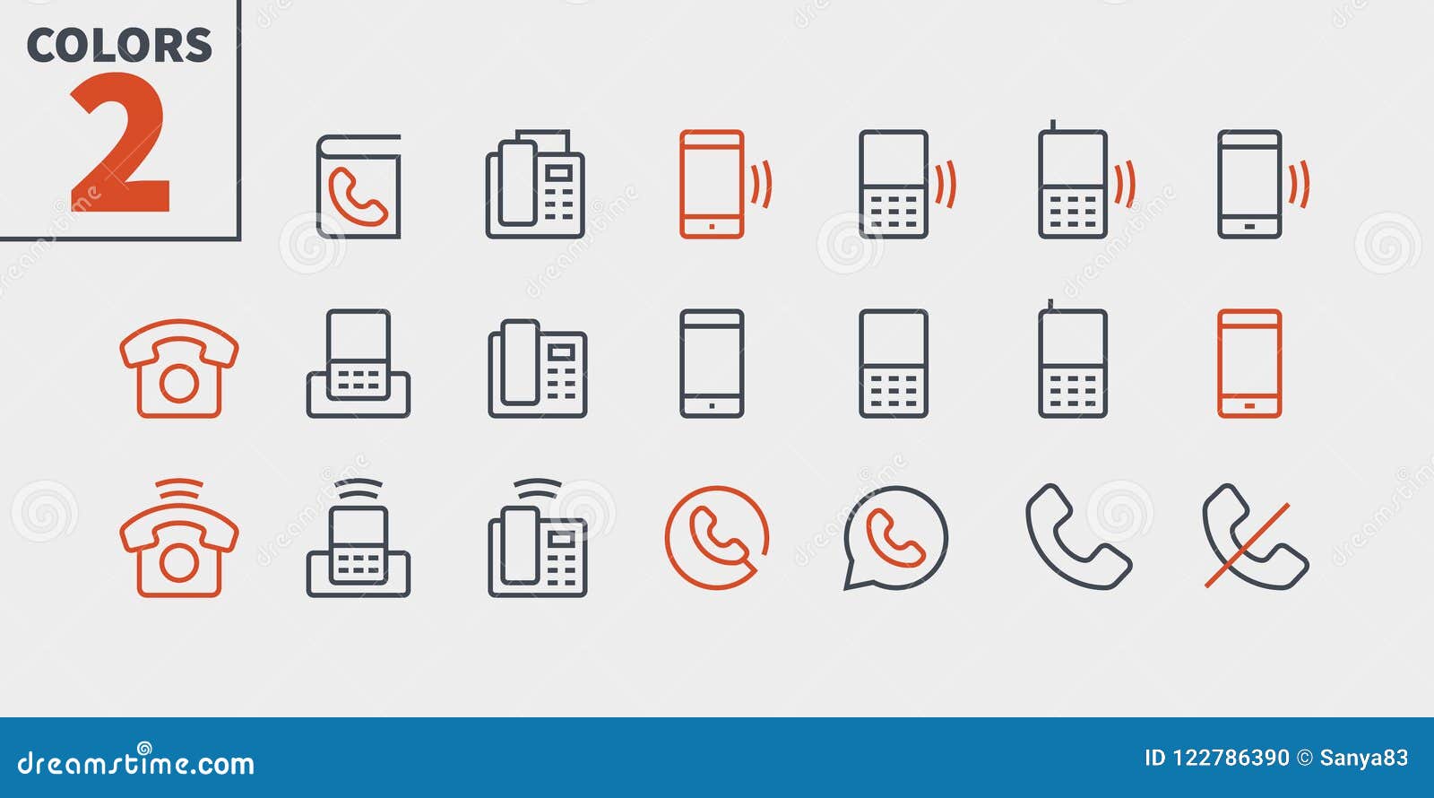 Phones UI Pixel Perfect Well-crafted Vector Thin Line Icons 48x48 Ready ...