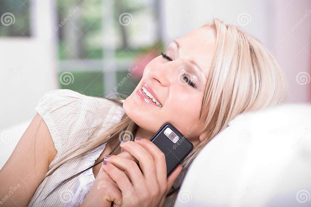Phoning stock image. Image of customer, service, connection - 16988531