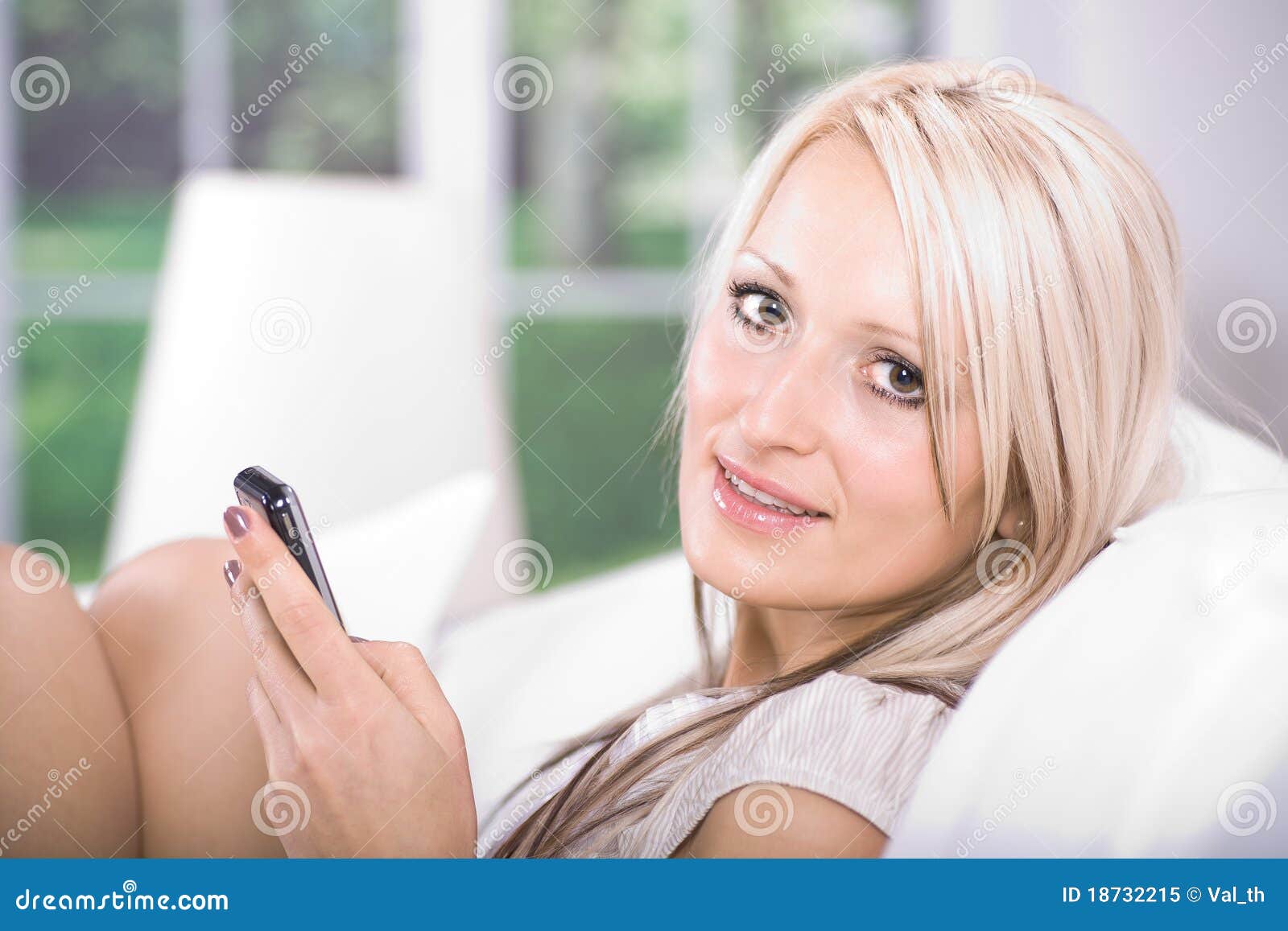 Phoning stock image. Image of customer, connection, women - 18732215