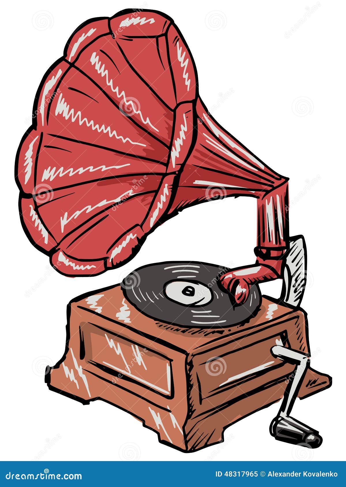 Phonograph stock vector. Illustration of music, megaphone - 48317965 Phonograph stock vector. Illustration of music, megaphone - 48317965
