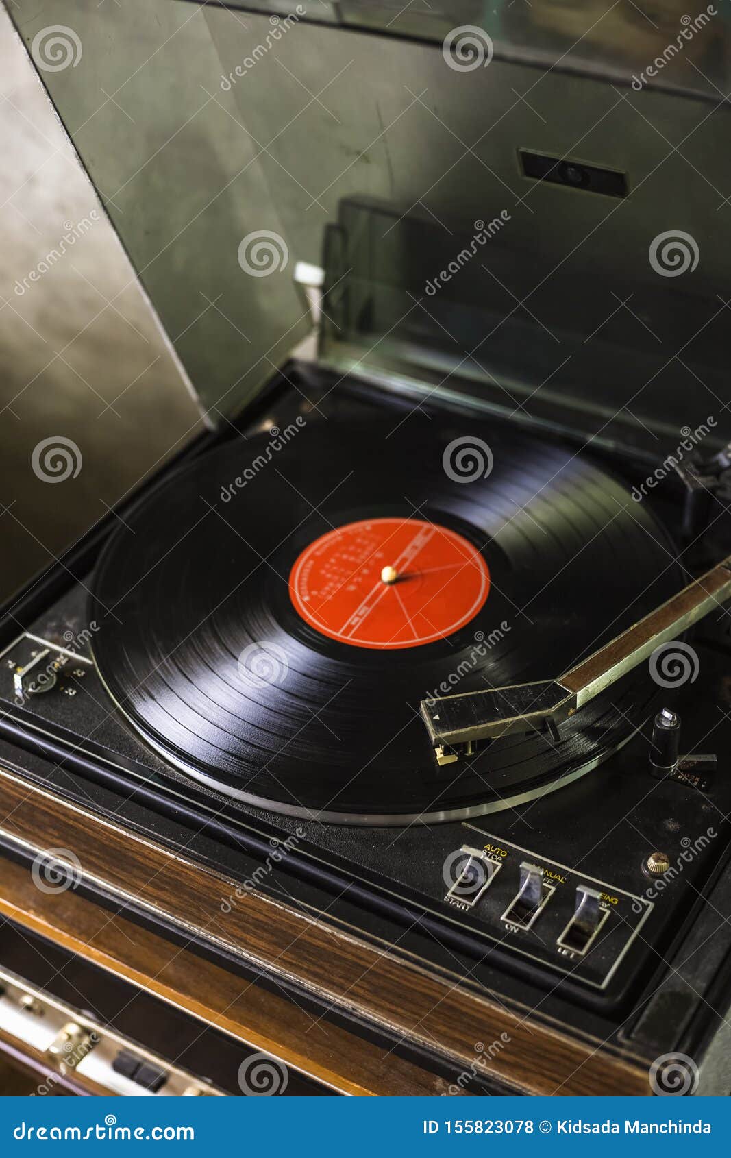 Phonograph stock photo. Image of player, vintage, record - 155823078