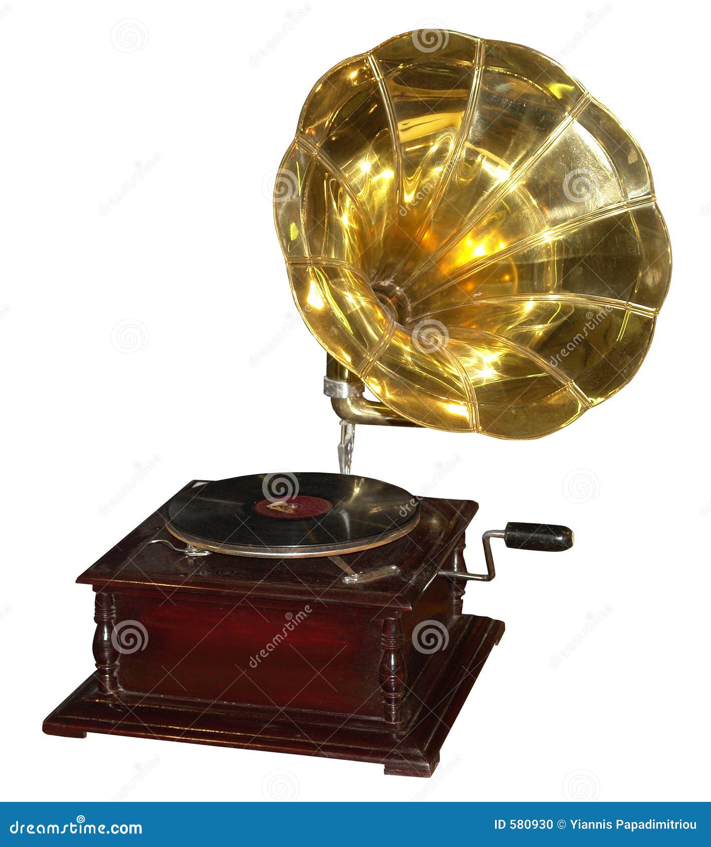 Phonographe -1 photo stock. Image du enregistrement, appel - 580930