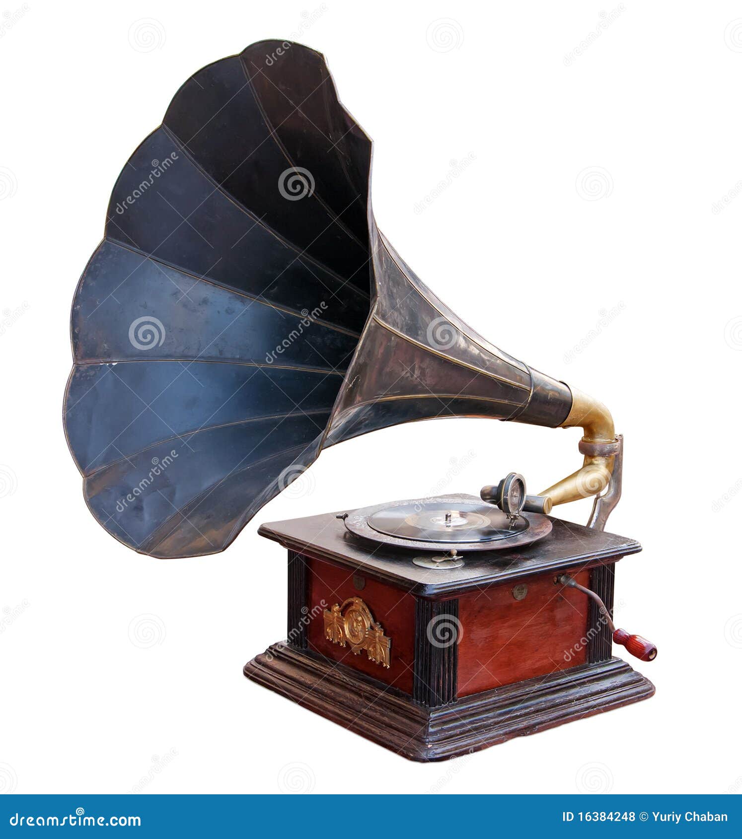 Phonographe De Cru Photos libres de droits - Image: 16384248