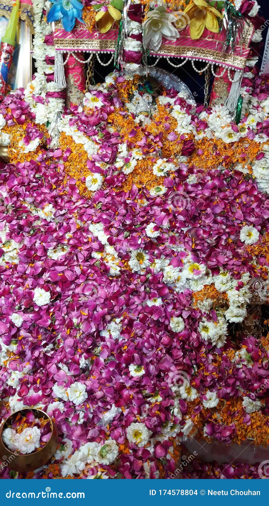 Phool Holi with Lord Krishna Stock Photo - Image of phool, shrikrishna ...