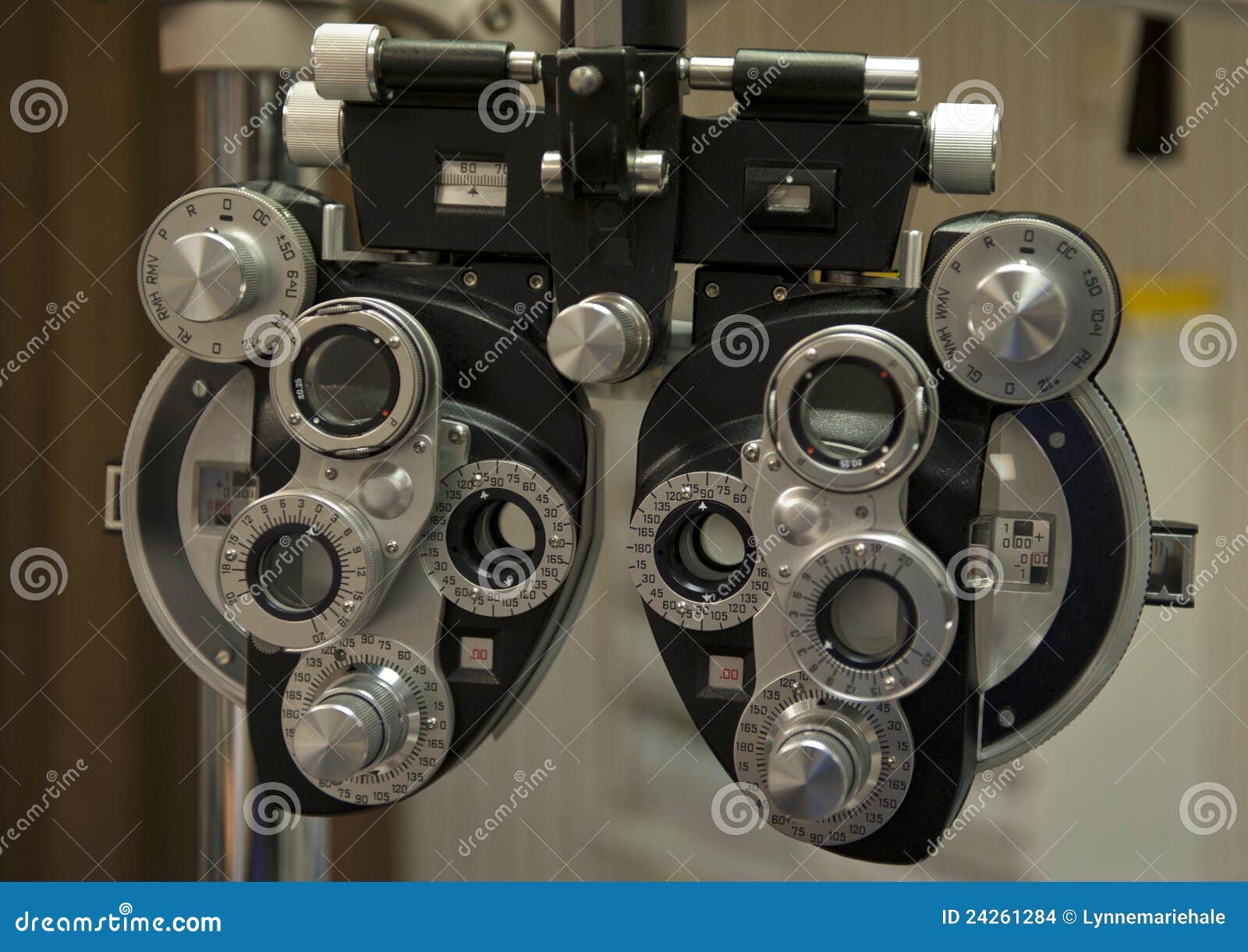 Phoropter stock photo. Image of phoropter, exam, glasses - 24261284