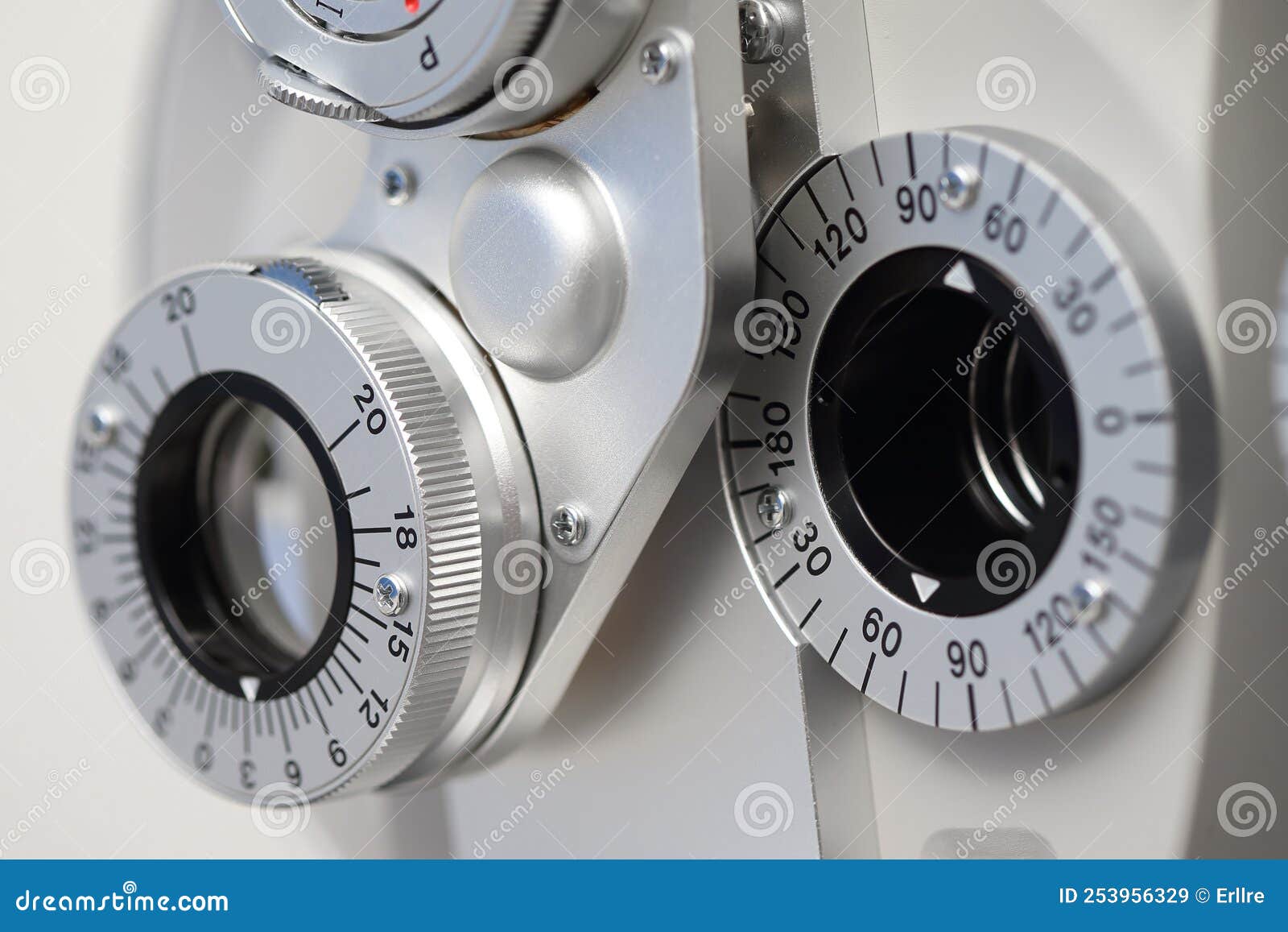 Phoropter stock image. Image of optical, medicine, instrument - 253956329