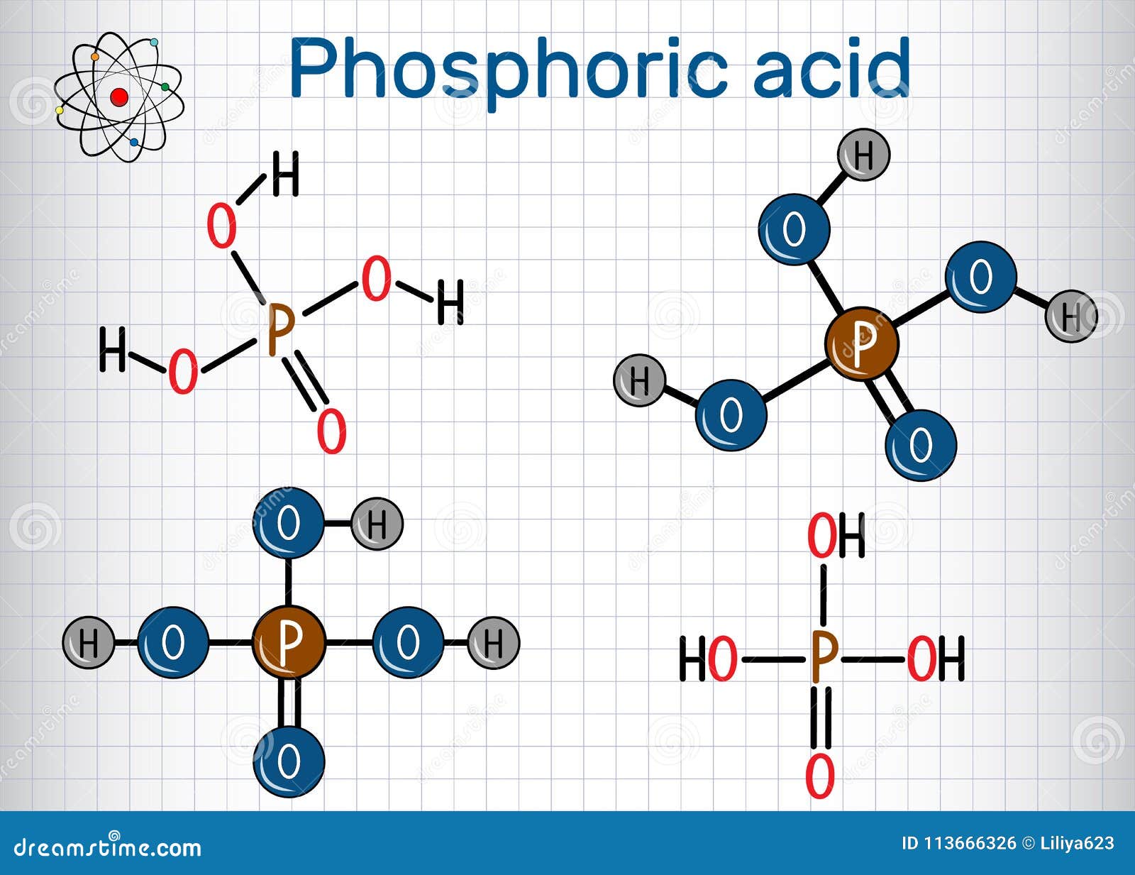 Phosphoric Acid Orthophosphoric Acid, H2PO4 is a Mineral and W Stock ... Phosphoric Acid Orthophosphoric Acid, H2PO4 is a Mineral and W Stock ...