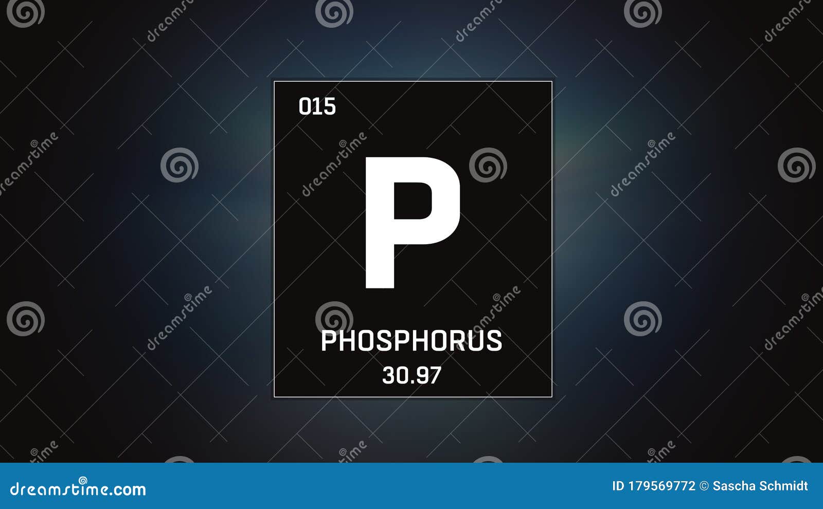 Illustration Of Phosphorus Chemical Element Isotopes Atomic Structure ...