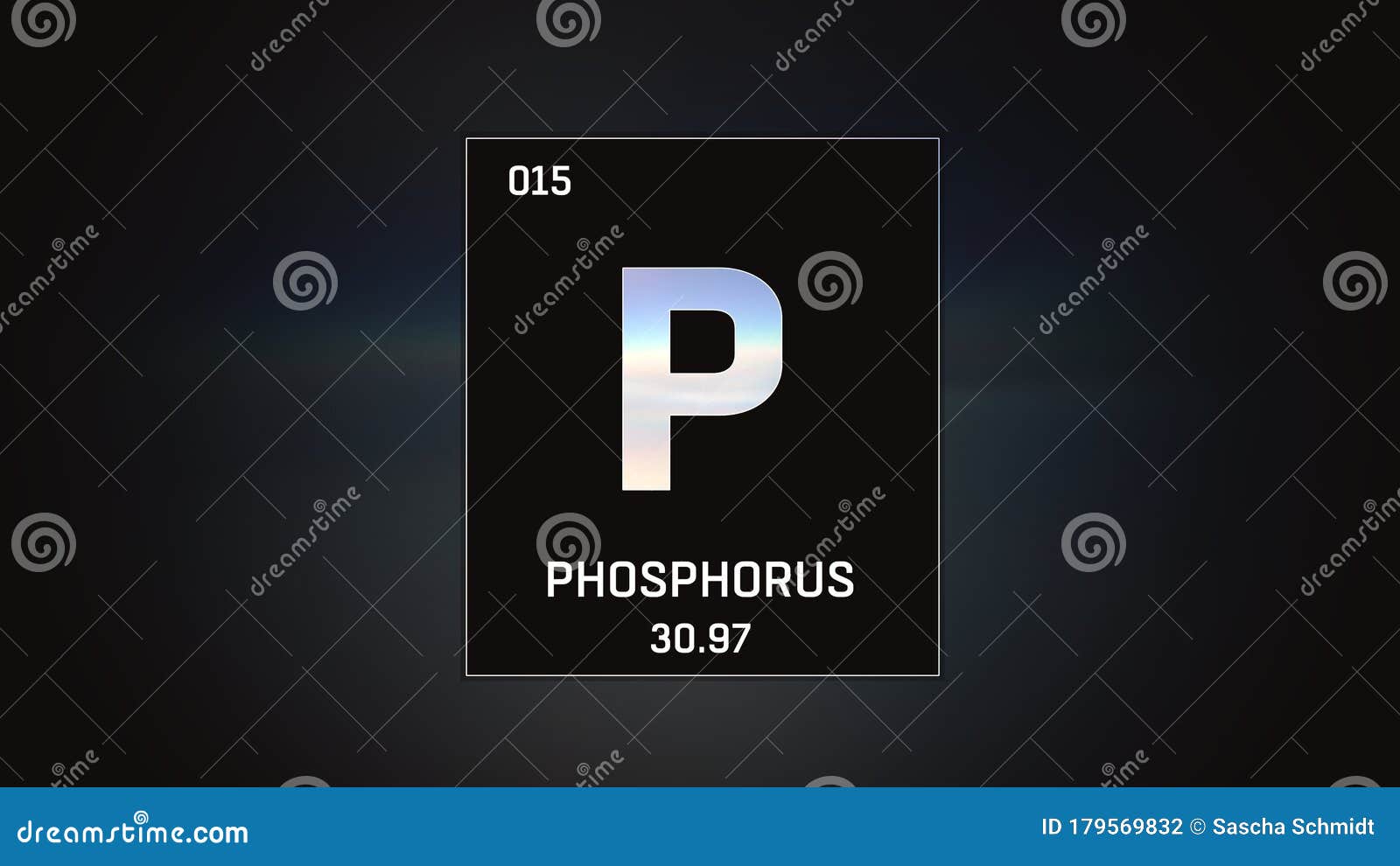 Illustration Of Phosphorus Chemical Element Isotopes Atomic Structure ...