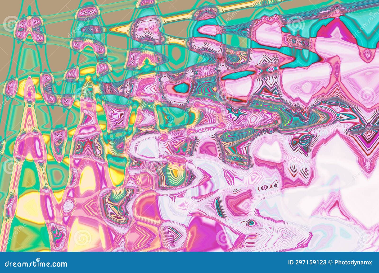 Abstract Wavy Rainbow Background Colourful Colors Colours Lines ...