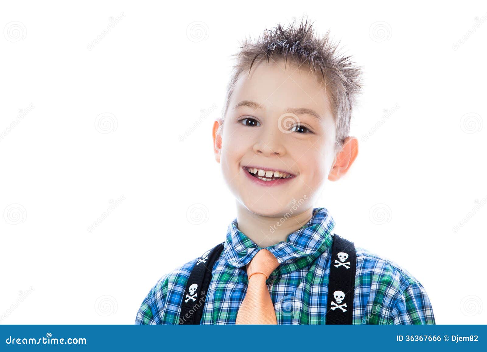 Photo of Adorable Young Happy Boy Stock Photo - Image of isolated ...