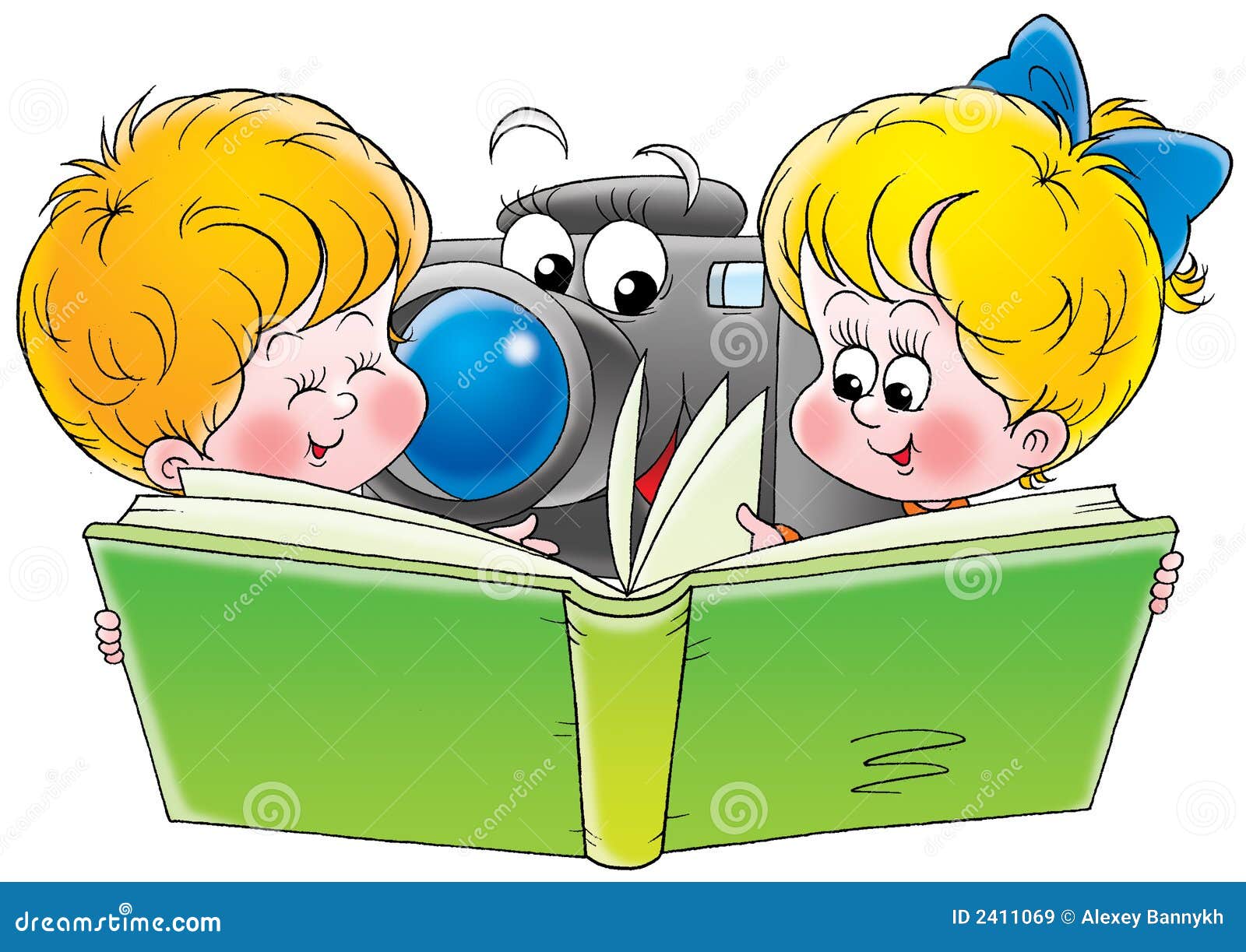 Photo album stock illustration. Illustration of book, daughter - 2411069