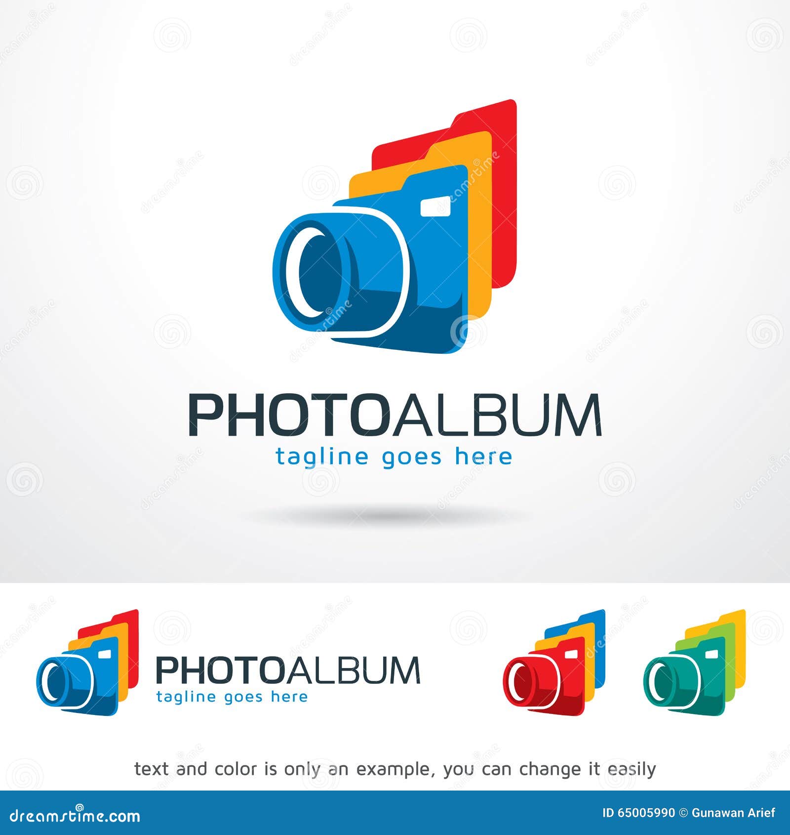 Photo Album Template Design Vector Stock Vector - Illustration of ...