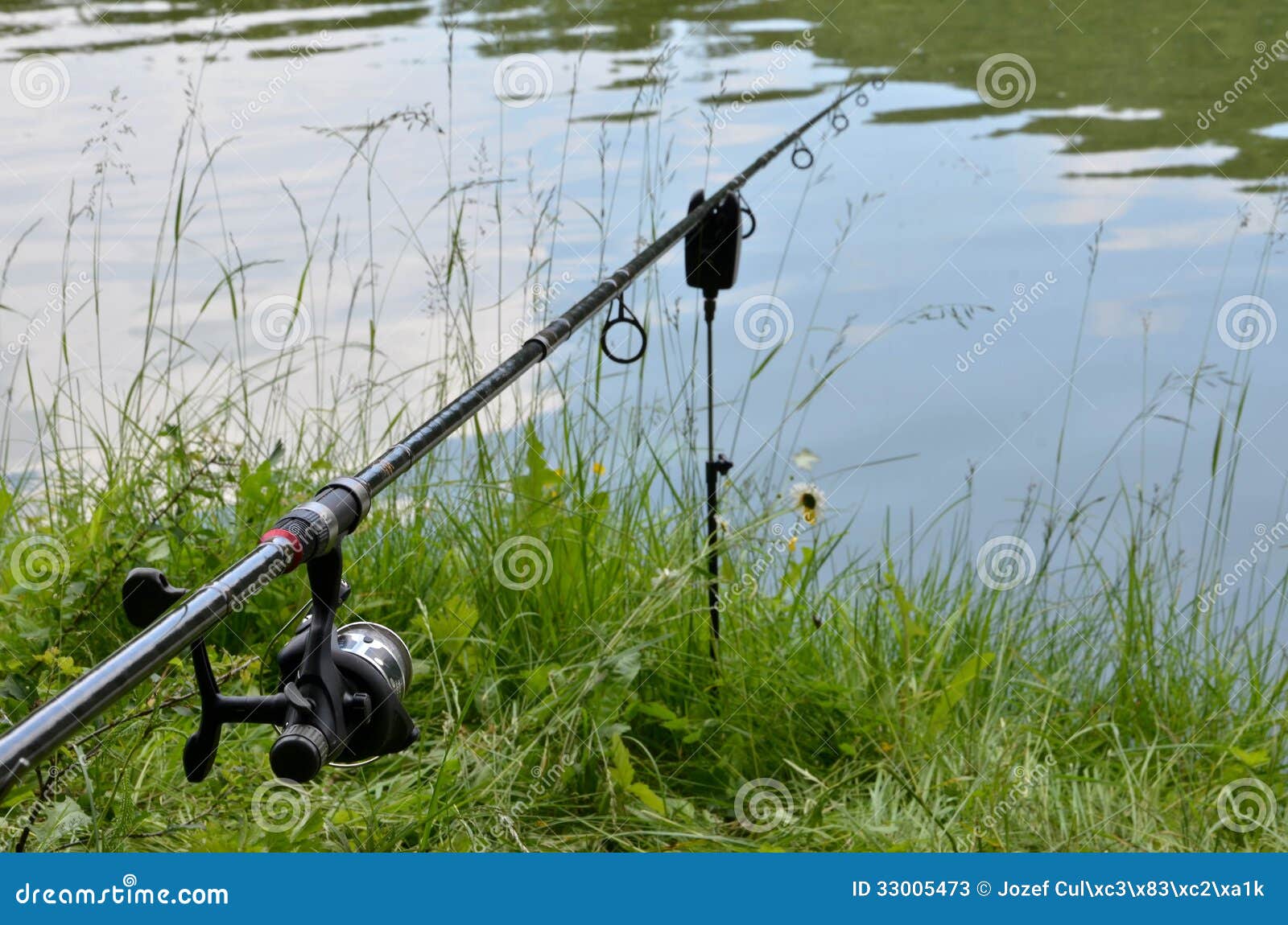 Photo of Angling Rod Over the Water Stock Image - Image of europe, hook ...