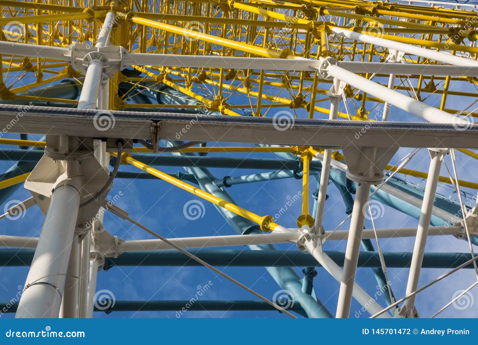 Photo of Architectural Details of the Metallic Structure of a Big ...