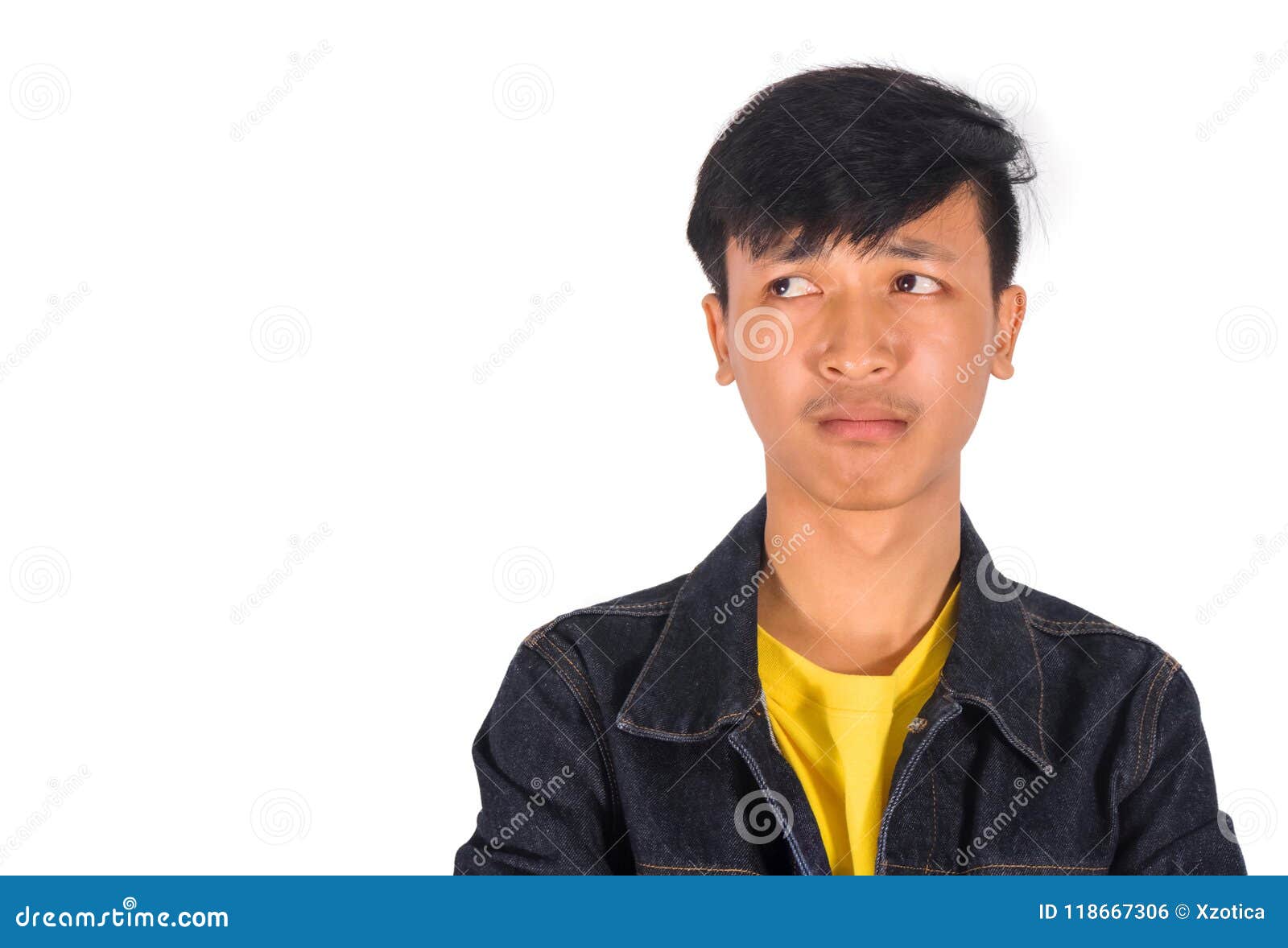 An Asian Man Makes Disgusted Face Stock Photo - Image of aversion ...