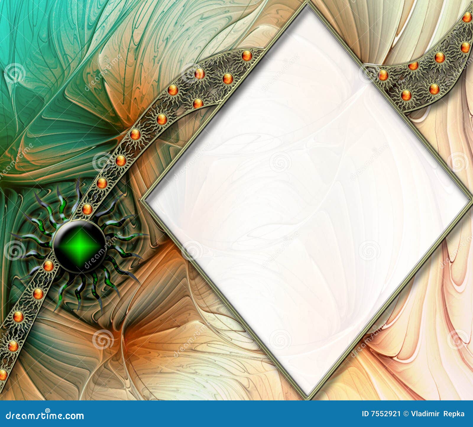 Photo Background Layout Design Stock Illustration - Illustration of ...